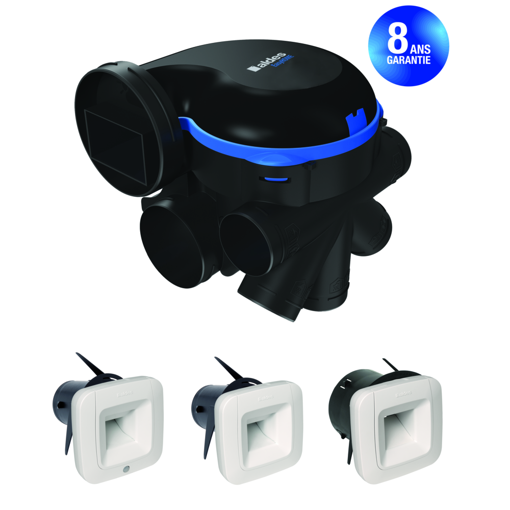 EasyHOME HYGRO Premium MW' BDH - VMC simple flux hygroréglable | Aldes